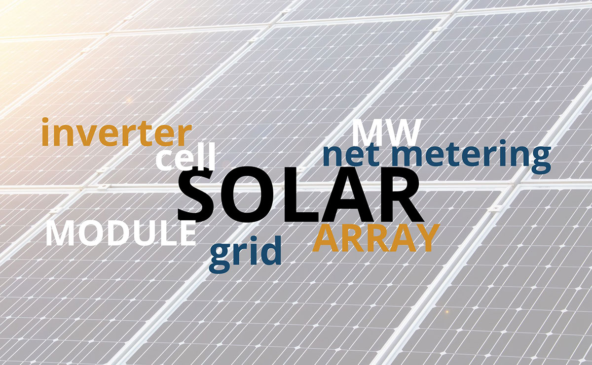 Solar Energy Words